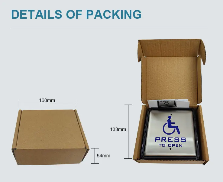 Automatic Door Wired Disabled Switch for the Disabled (PB09)