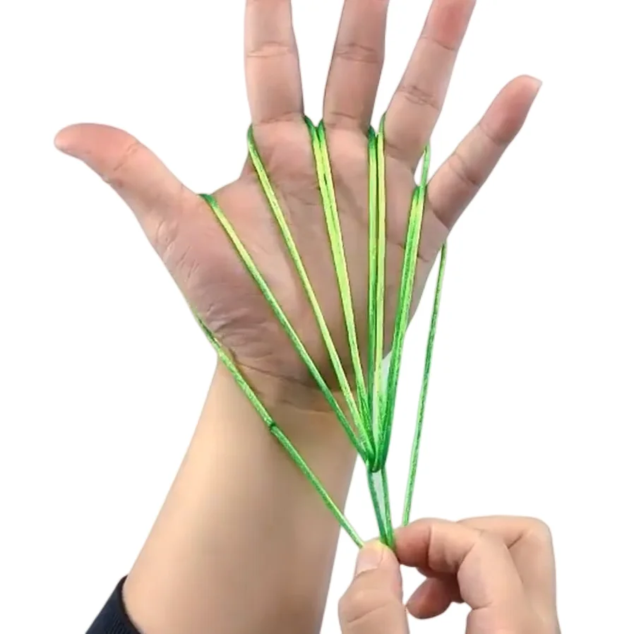 Custom Cat's Cradle Classic Playground Kids Finger String Game Rope ...