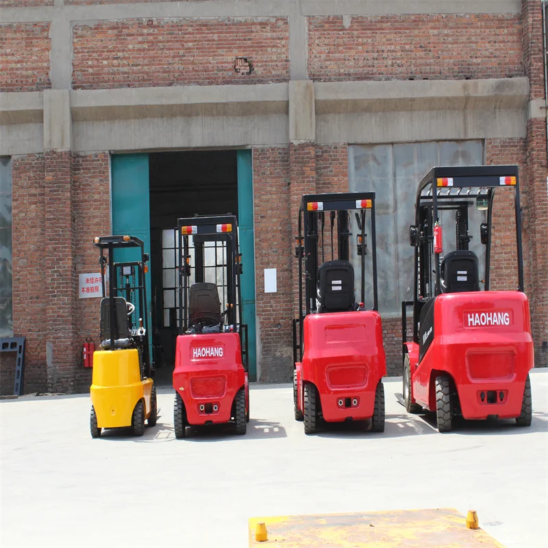 Electrical Container Forklift 1 Ton With 3m Double Mast Forklift - Buy ...