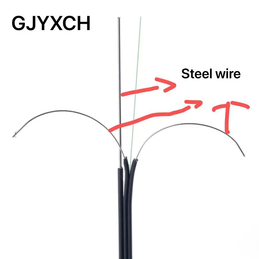 Kabel Dropcore 1Core / 2Core / 4Core kabel fo 3 sling drop core 1000M ...