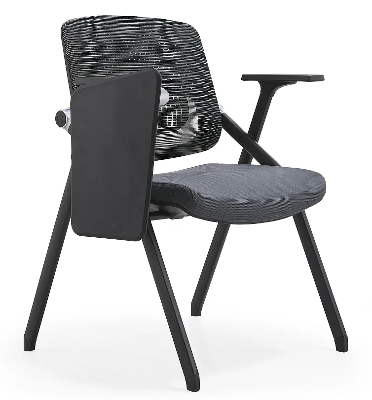 Ekintop Modern Stackable Metal School Training Chair Office Mesh ...