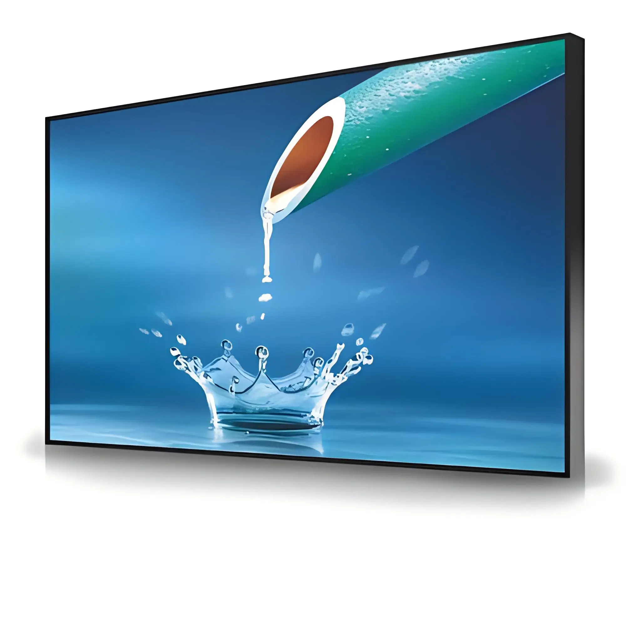 Wall-mounted 65 Inch Digital Signage And Display 2k 4k Multimedia ...