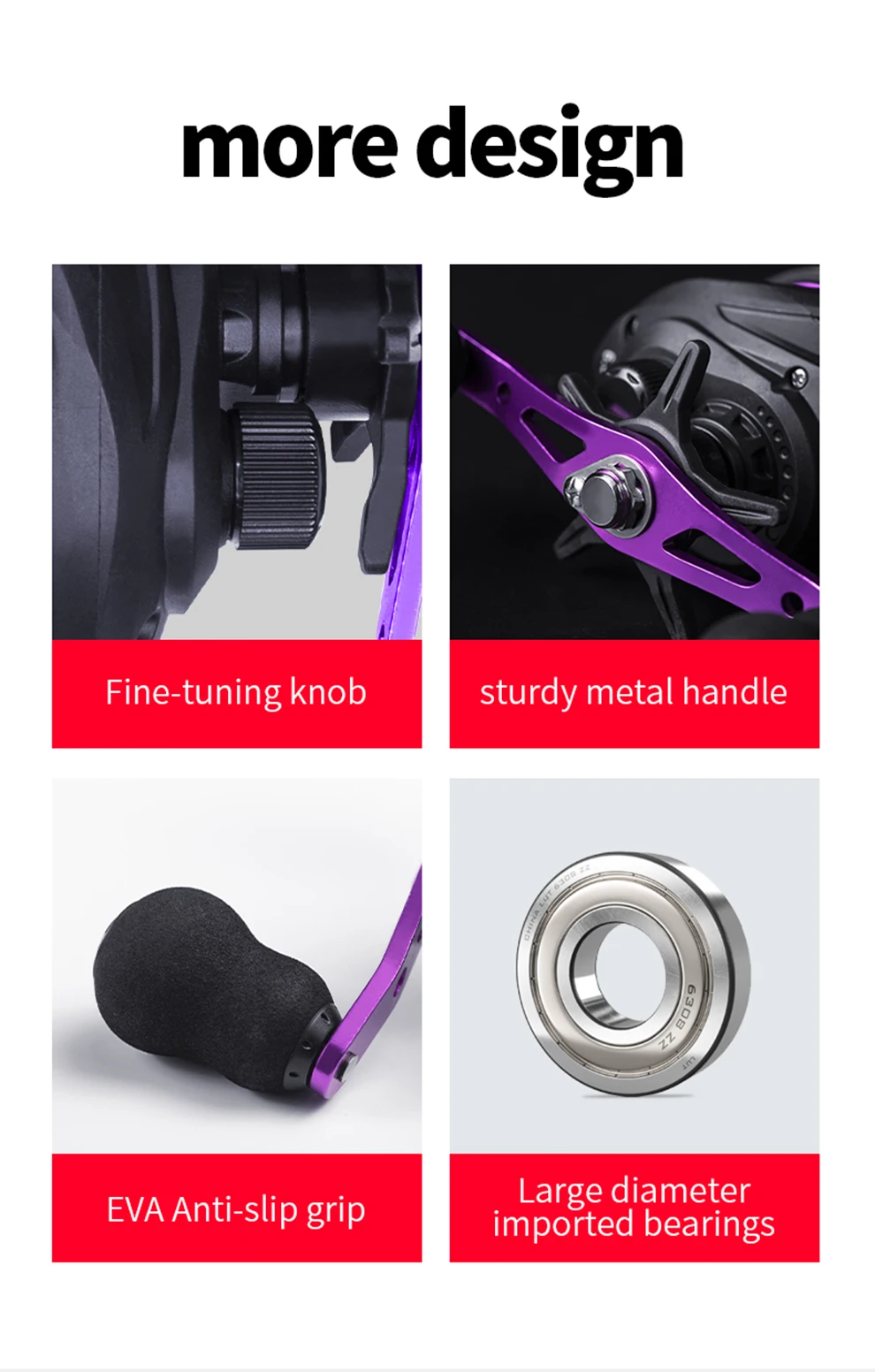 LINNHUE Super Cheap Baitcasting Reel AC2000 - Durable & Versatile