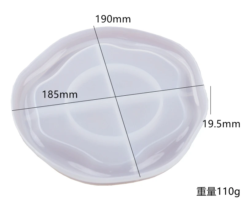 Bpa Free Large Tray Resin Mold Silicone Molds For Irregular Trays Diy ...