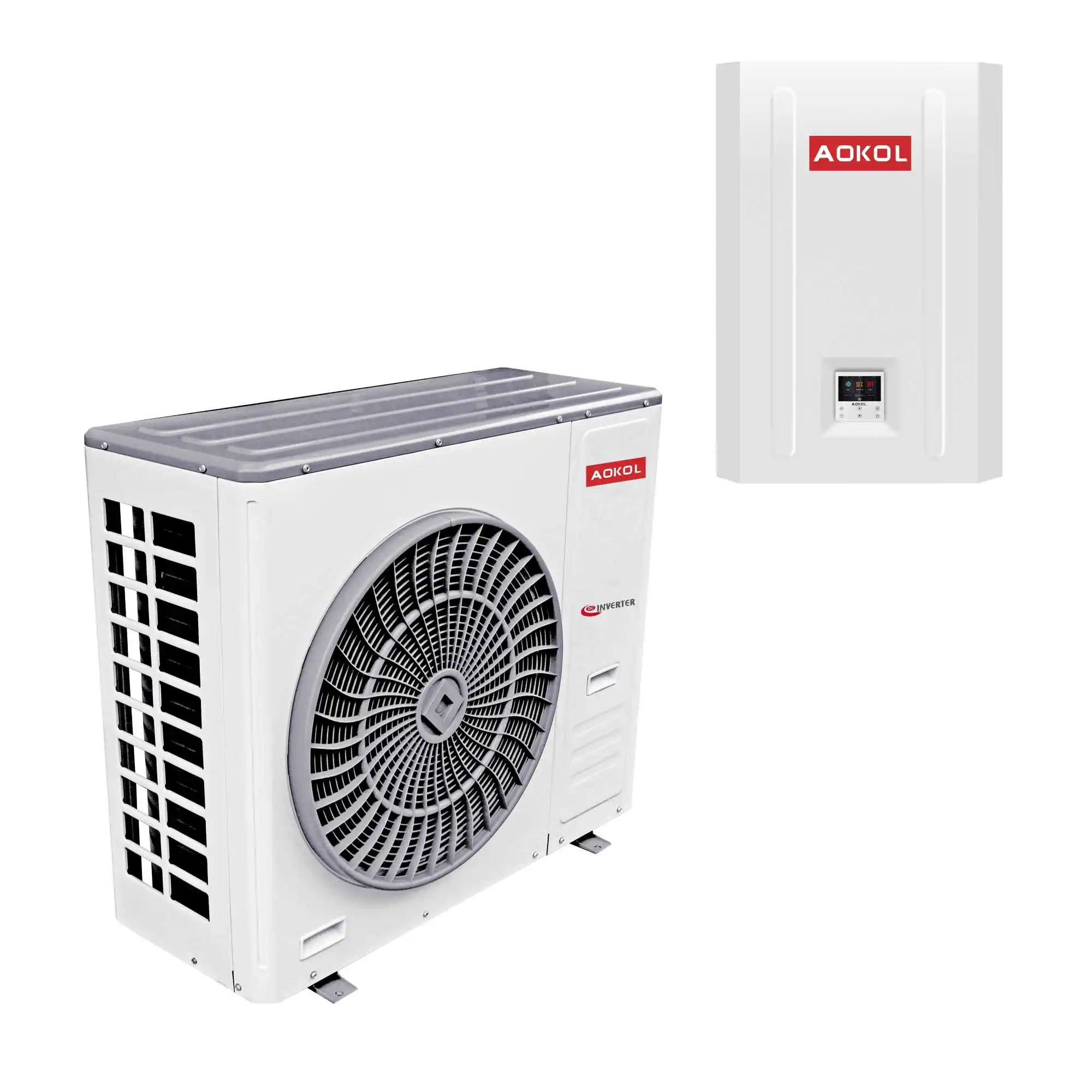 China R32 air to Water 10kw Heat Pump Split ErP Heat PumpsA+++,EVI ...