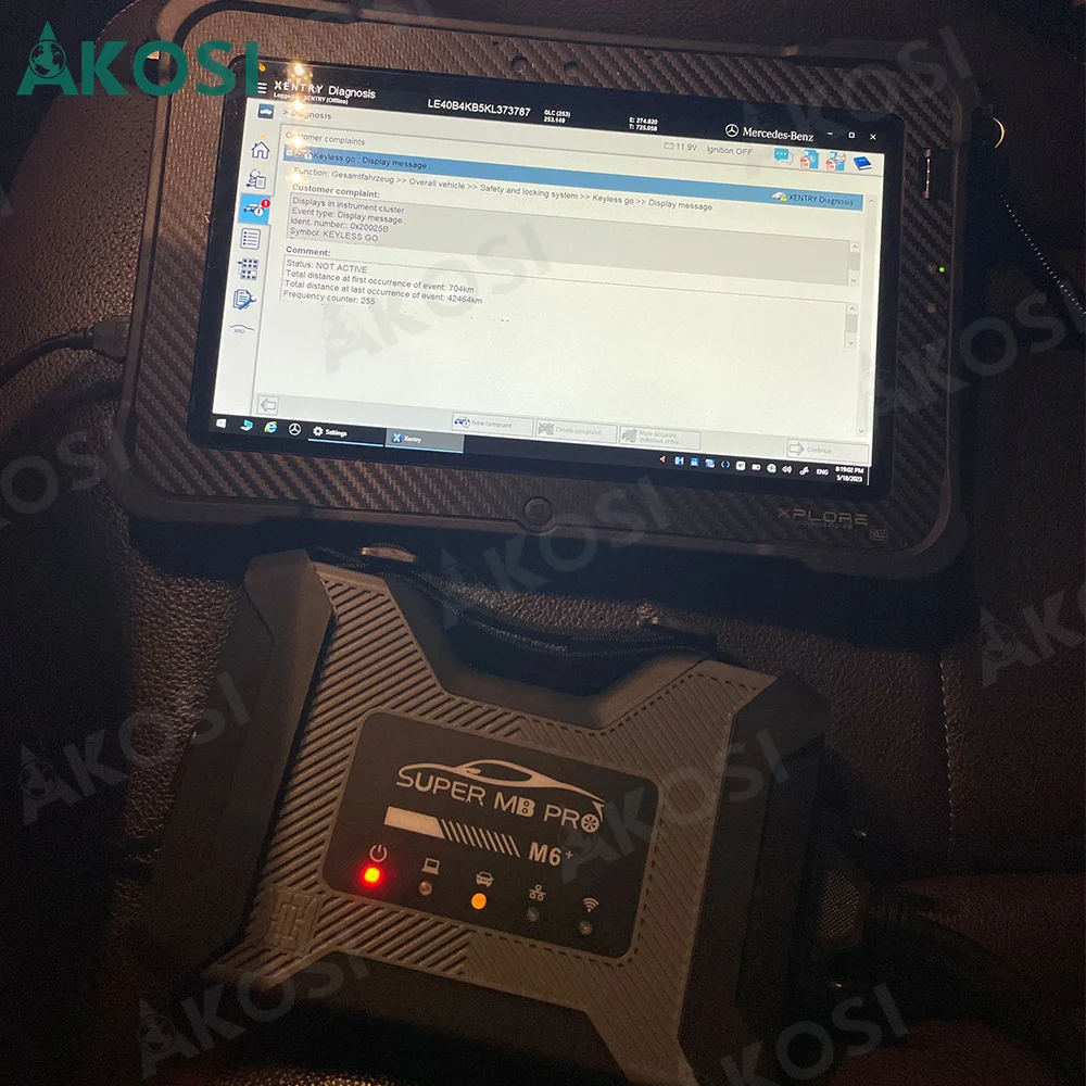 Super Mb Pro M6+ Doip With Multiplexer New For Mb Pro M6 Plus Wifi Easy ...