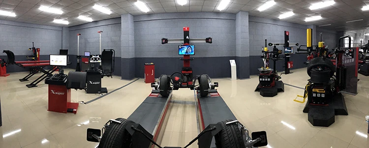 New Design Touchless Wheel Clamp Wheel Alignment For Carshop With Sony ...