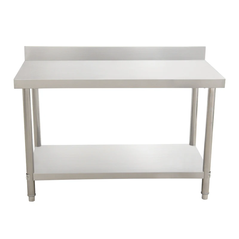 Adjustable Height Commercial Work Table Easily Assemble Kitchen Prep ...
