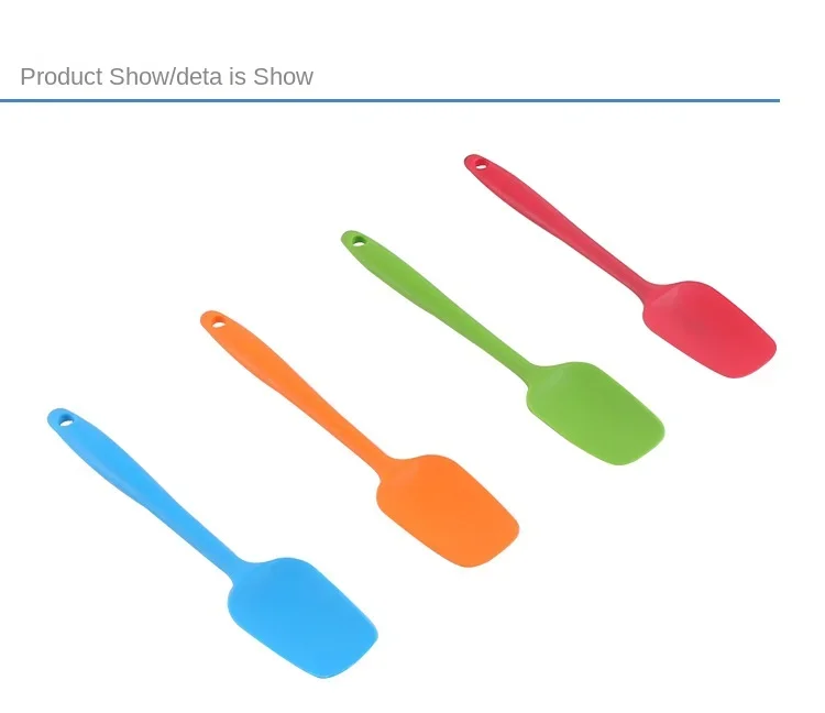 All-inclusive Silicone Rubber Scraper With Handle Small Shovel Spoon ...