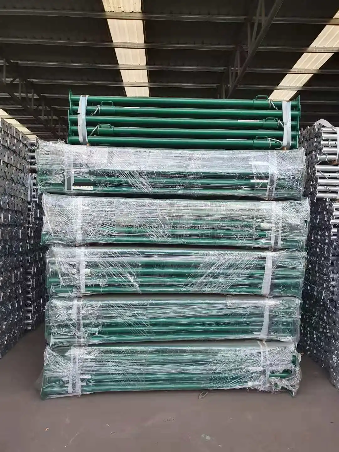 Metal Construction Scaffolding - Adjustable Steel Props