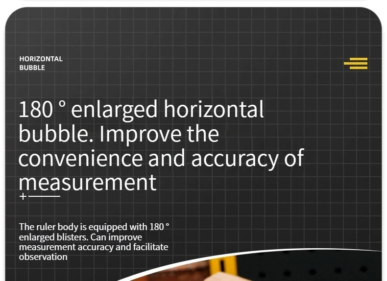 Deli 700400B Tool Level Ruler High Precision Balancer Strong Magnetic ...