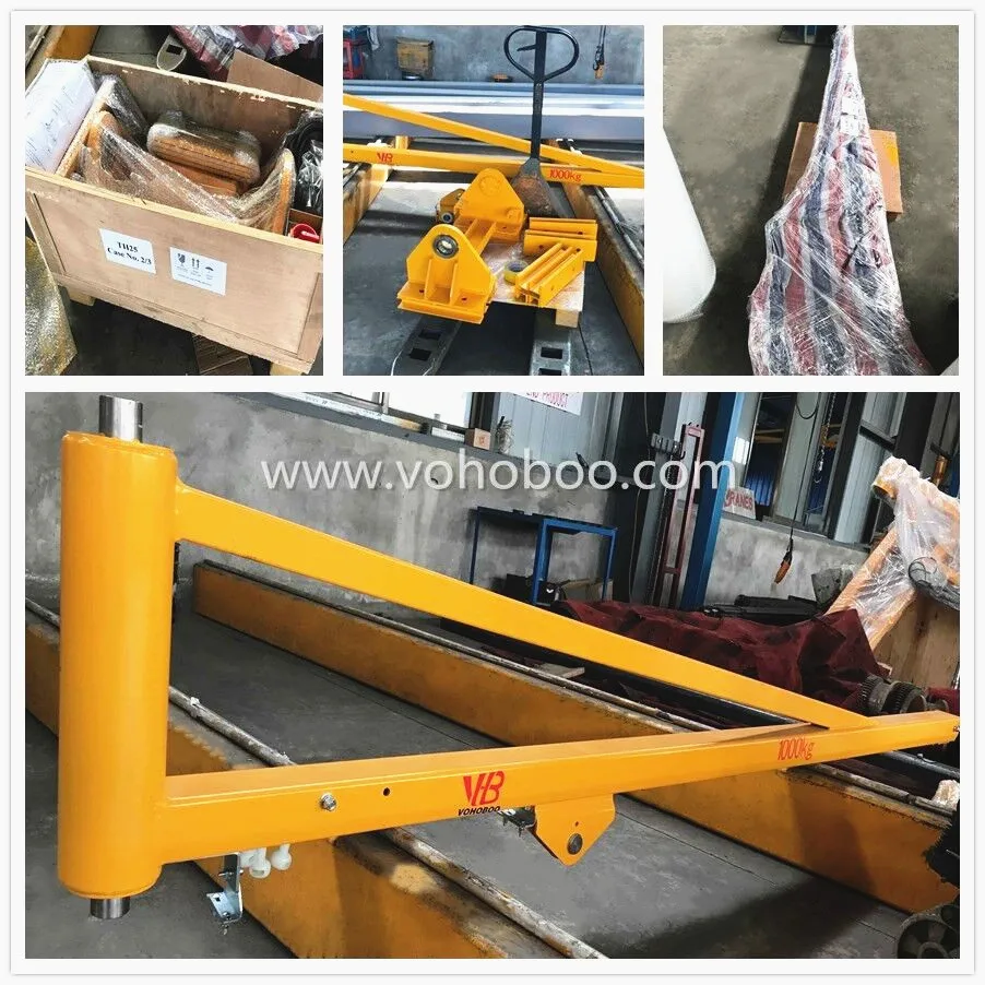 125kg 250kg 500kg 1ton 5 Ton 7.5ton Engine Lifting Davit Jib Crane With High Quality And Nice ...