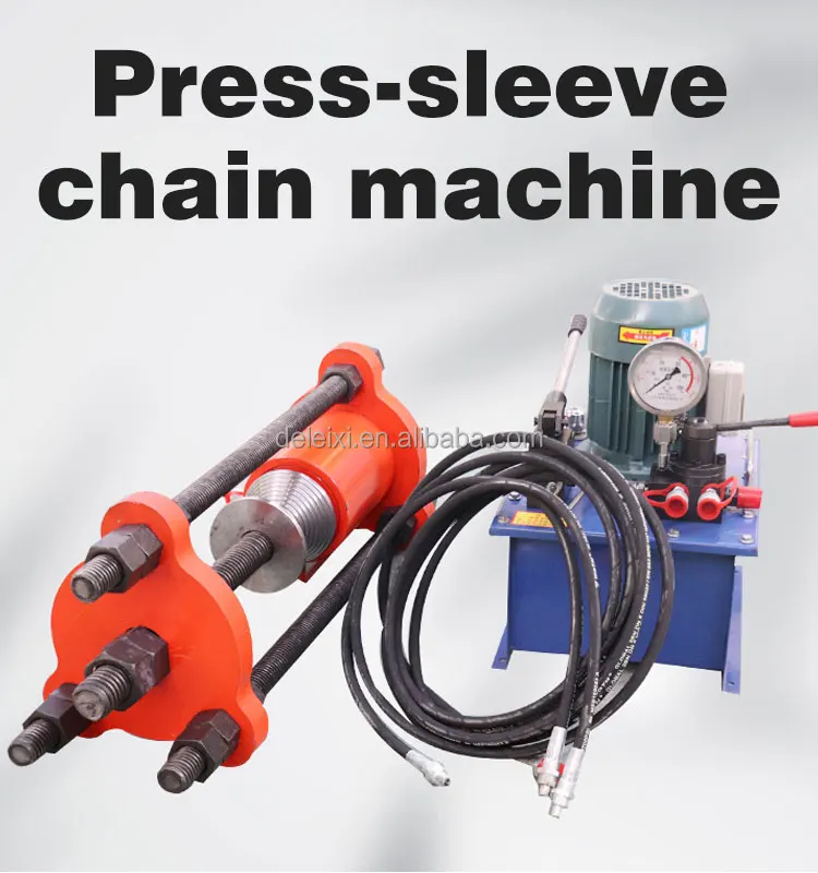 Electric Portable Hydraulic Track Pin Press for Excavator 100T/150T ...