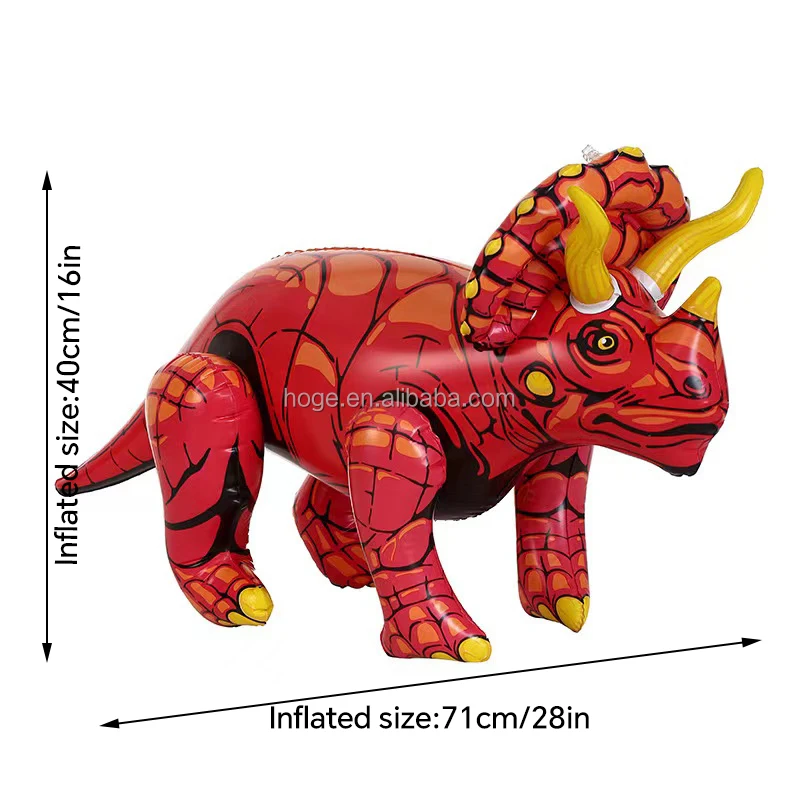 Wholesale Inflatable Dinosaur Jurassic Tyrannosaurus Triceratops Pvc ...