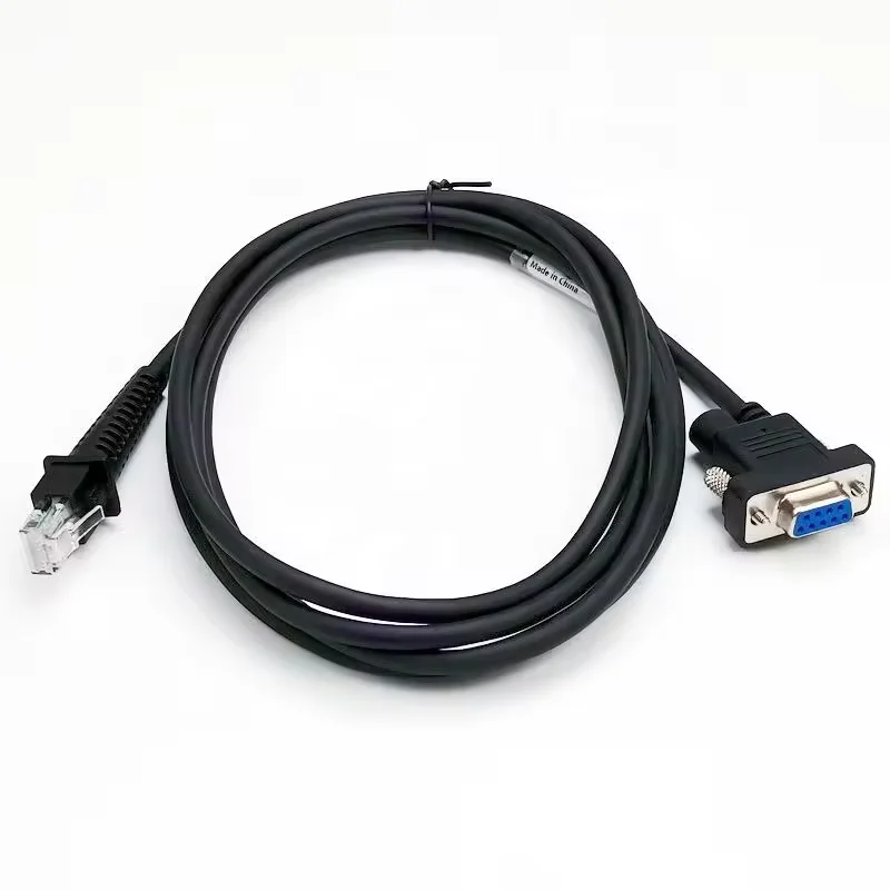High Quality Straight RS232 Scanner Barcode Cable Datalogic 4130 Power ...