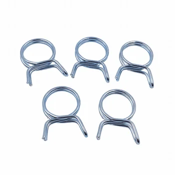 Wholesale Galvanize Steel Fuel Hose Clamp Custom Double Wire Automotive ...
