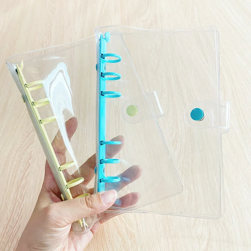 Wholesale A5 A6 Clear PVC Binders - Refillable & Versatile