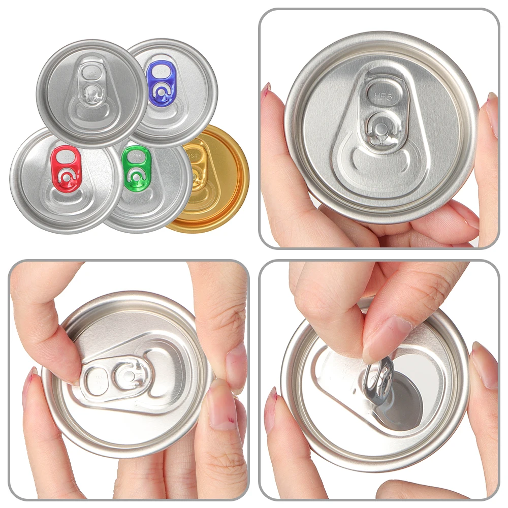 200Sot Dia50Mm Aluminium Pull Tab Lid Eoe Beer Beverage Soda Drink Can ...