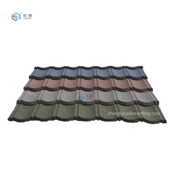Factory Supply Zinc Decrabond Stone Chip Metal Roofing Sheet Price ...