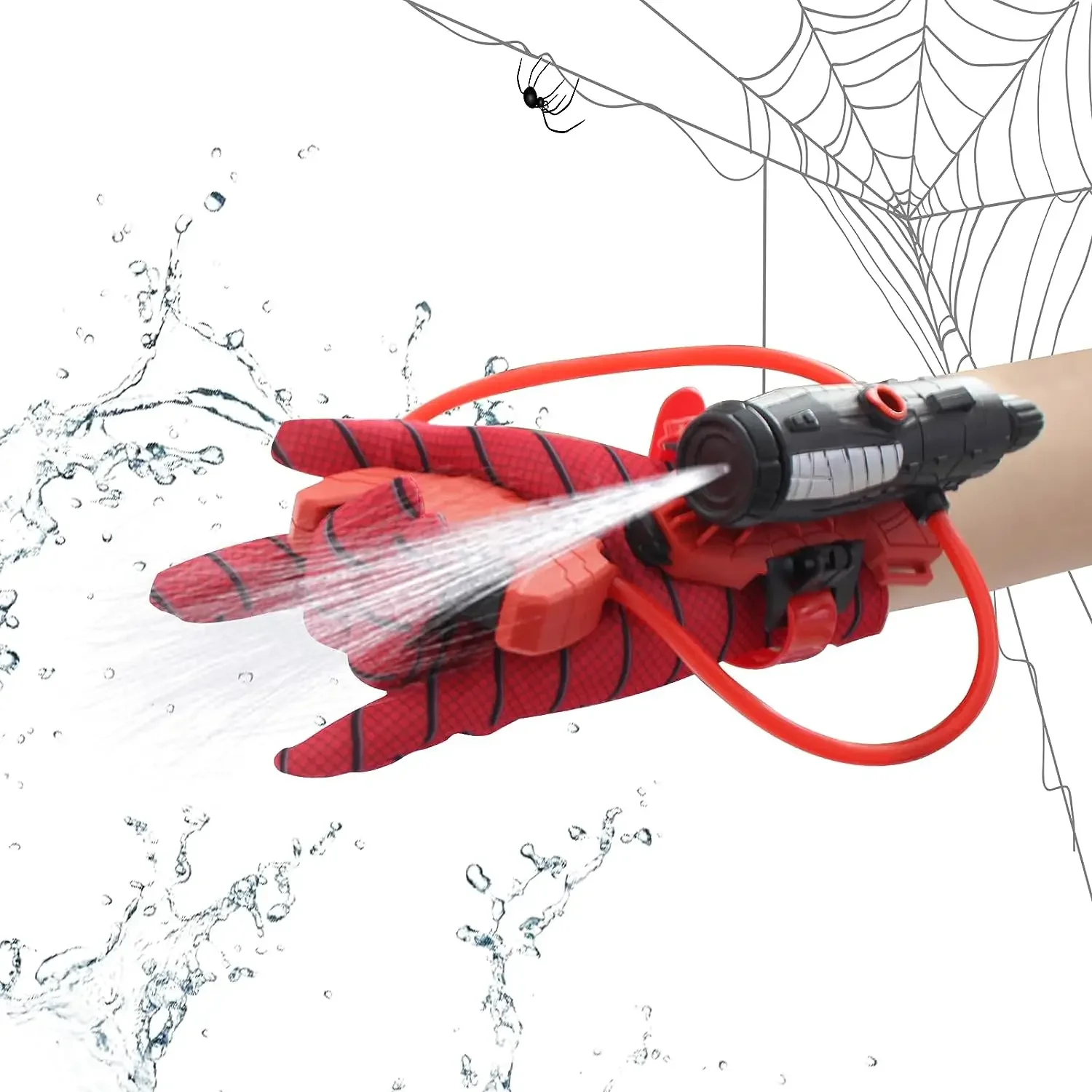 Spider Water Gun Launcher Press Burst Wearable Wrist Water Gun Toy ...