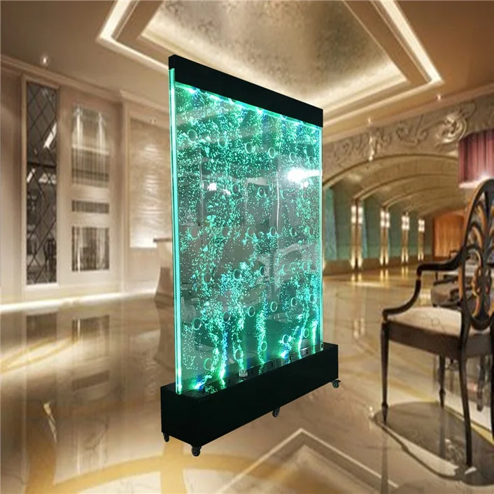 Indoor Decor Water Bubble Wall Fountain - Stylish Decorative Partition ...