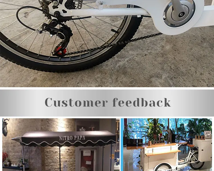 O-NOBLE Ice Cream Bike - 120L Refrigerator & Electric Tricycle