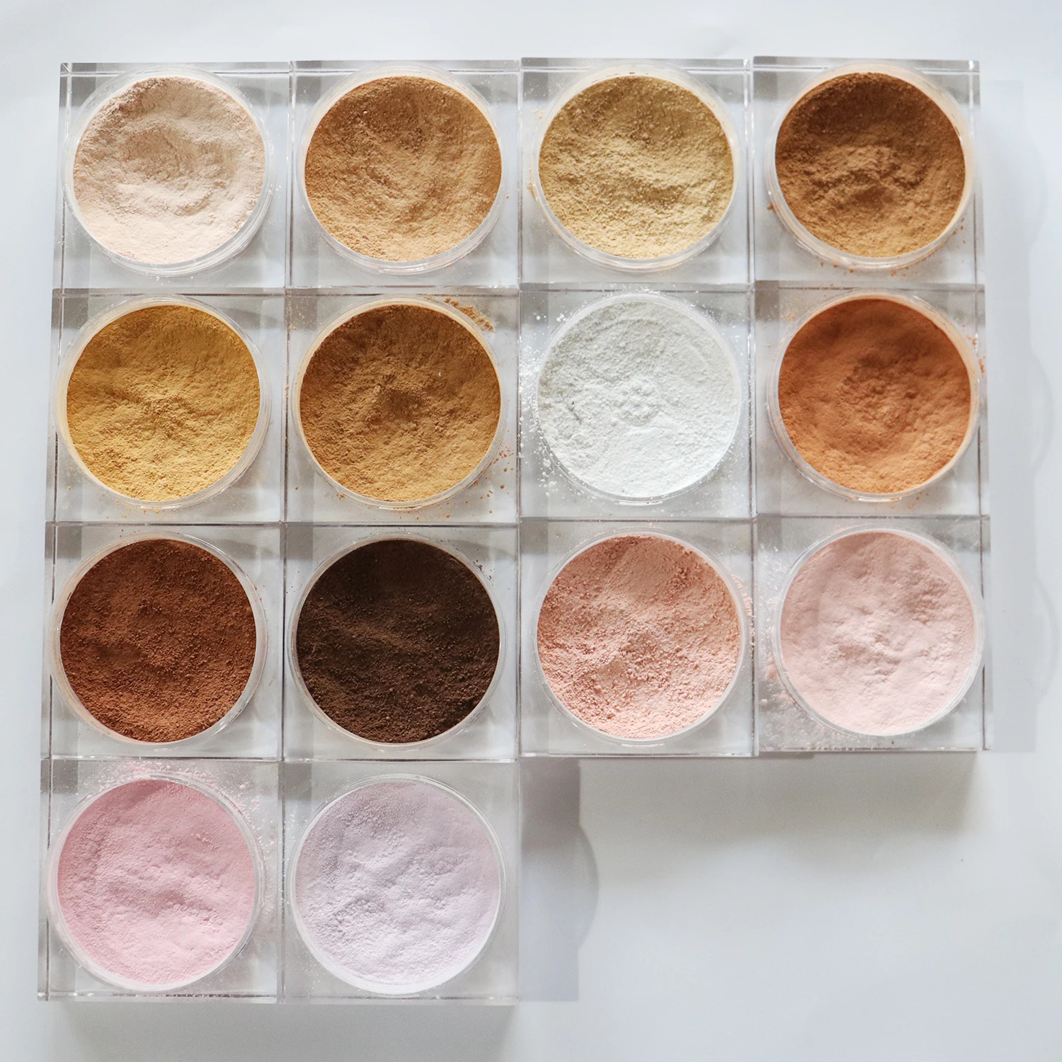 Oem Odm Custom Matte Setting Loose Powder Private Label Brand Vegan 12 ...