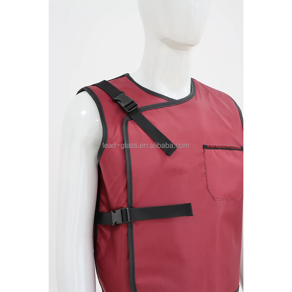 Adult Xray Protective Lead Apron with High Collar for X-ray Radiation ...