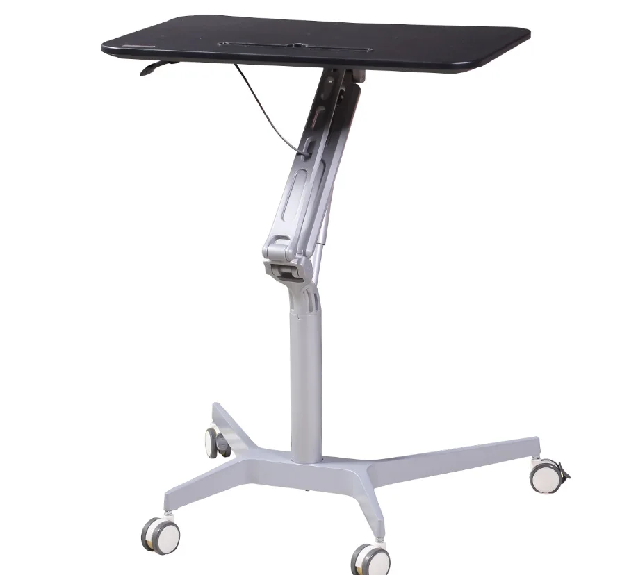 pneumatic gas lift height adjustable desk gas spring standing desk ...