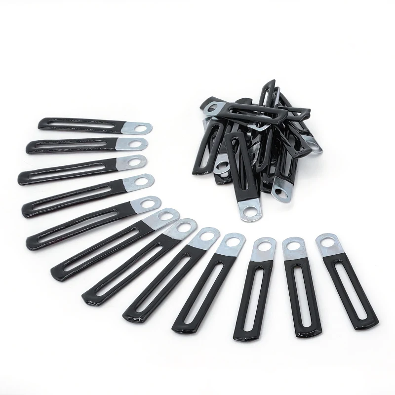 Flexible Metal Cable Clamps with PVC Insulation for Secure Installation