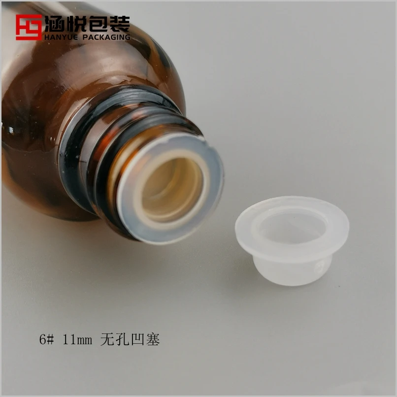Orifice Reducer - Bottle Plugs with a Hole for Cosmetics