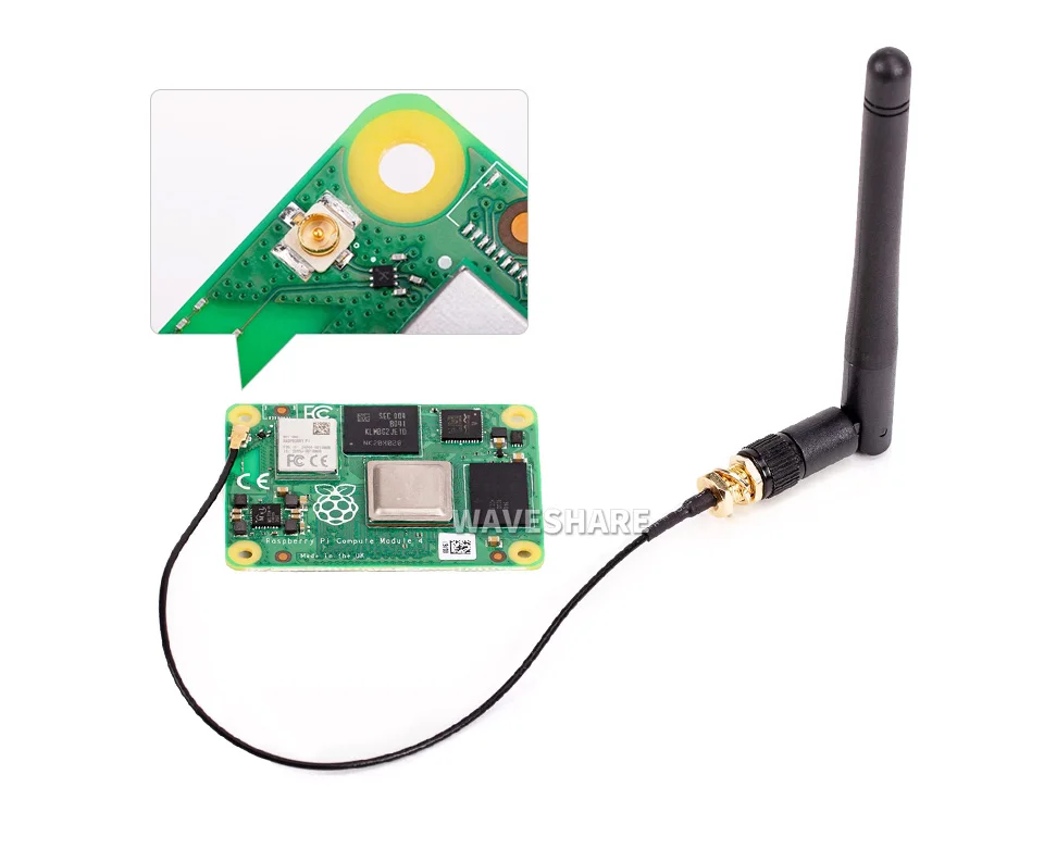 Raspberry Pi Compute Module 4 with 2GB RAM and 8GB Emmc