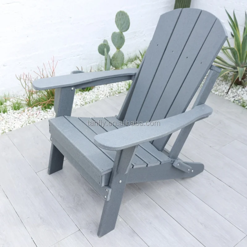 Patio Garden HDPE Chair - Durable Adirondack Outdoor Furniture