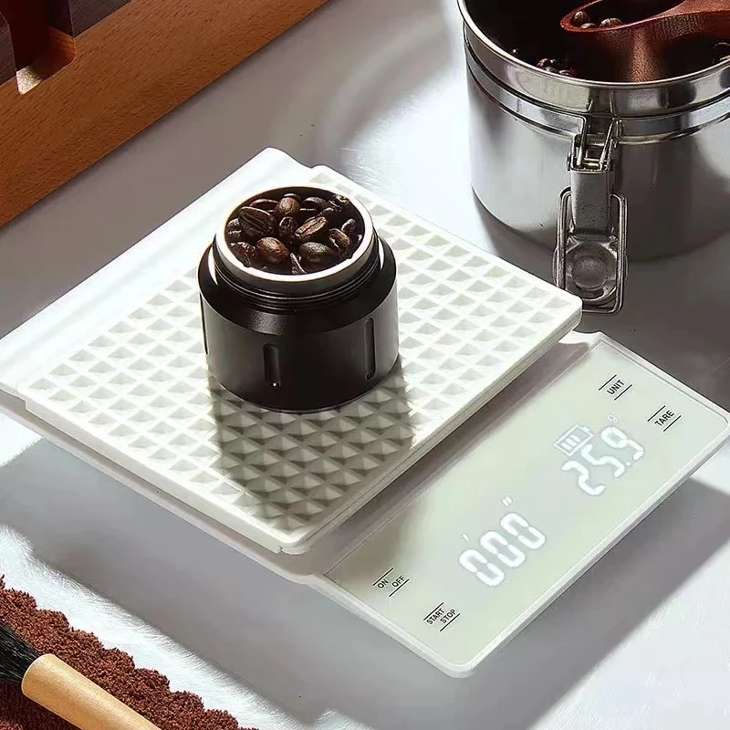 Coffee Scale With Timer Kitchen Accessories Professional Barista Tools ...
