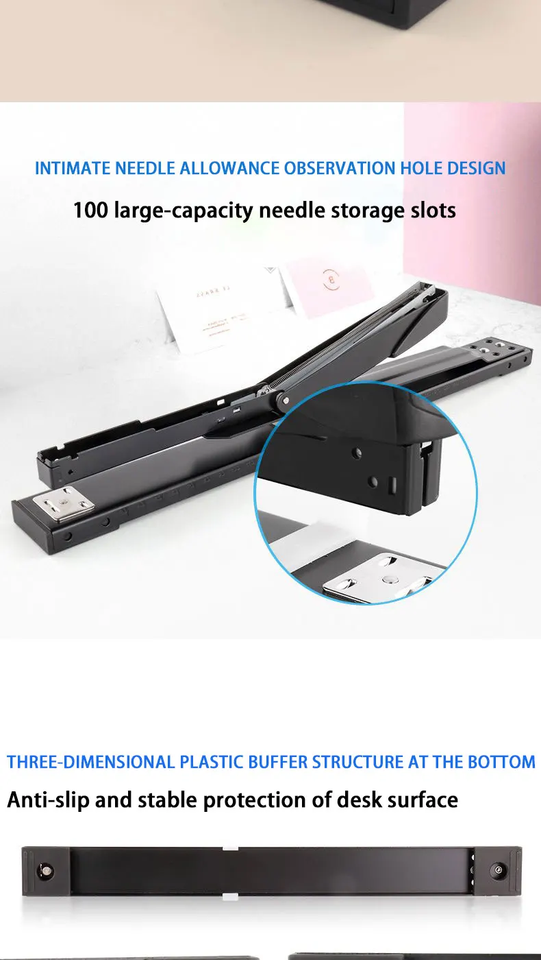 Stapler Bookbinding Reach Stapler Manual Extended A3 Paper Metal Long ...