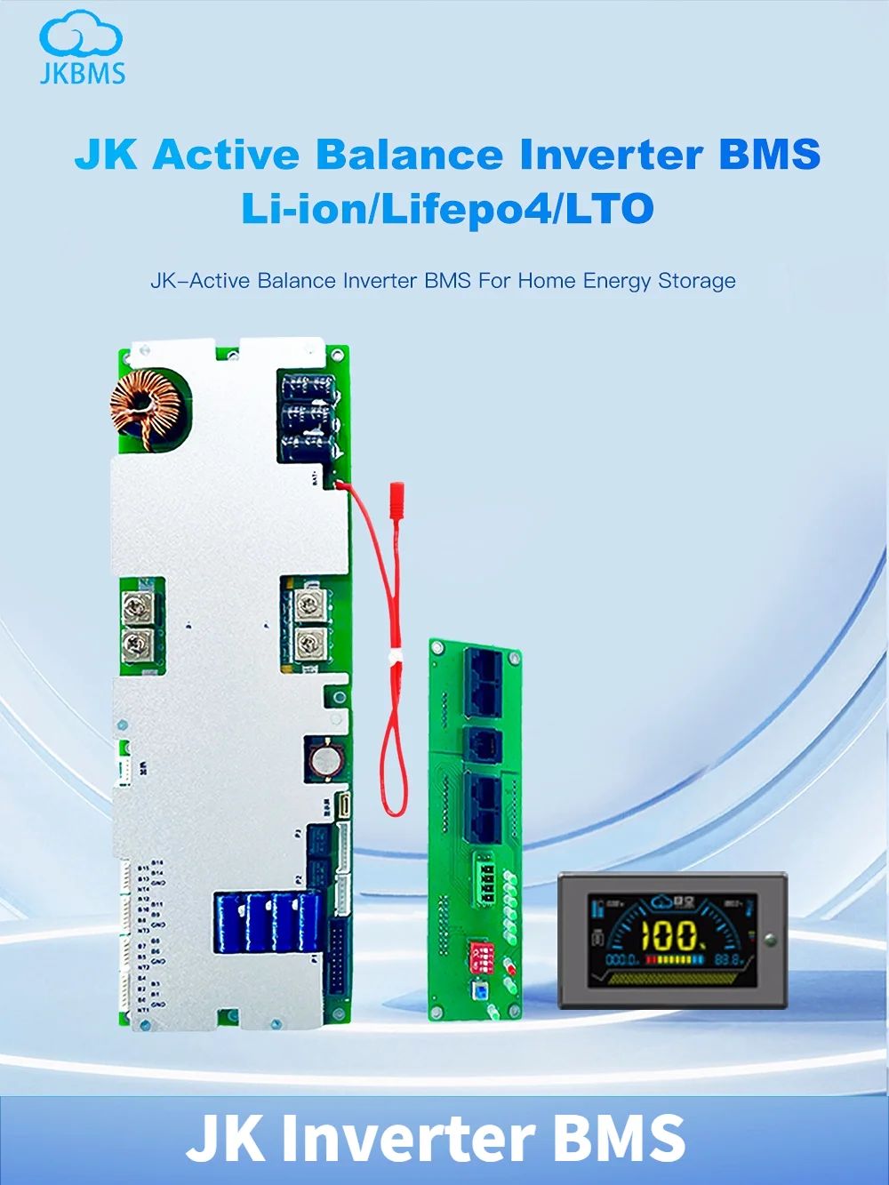 Smart Bms 8s 16s Lifepo4 Battery 100a 150a 200a Bms Compatible With Deye/victron/growatt ...