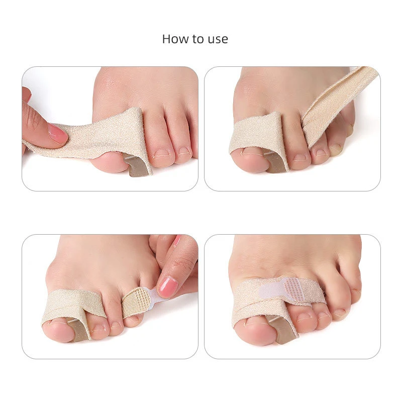 Hammer Toe Straightener Corrector Splint Broken Toe Wraps Brace ...