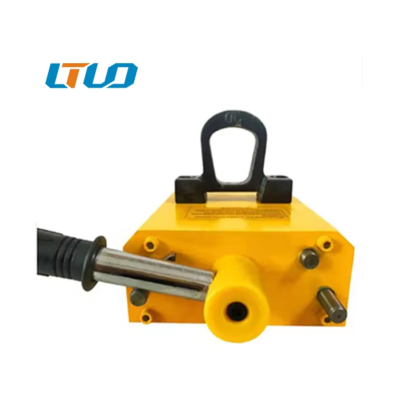 2 ton manual hand control magnet lifter crane 2000kg be equipped with ...