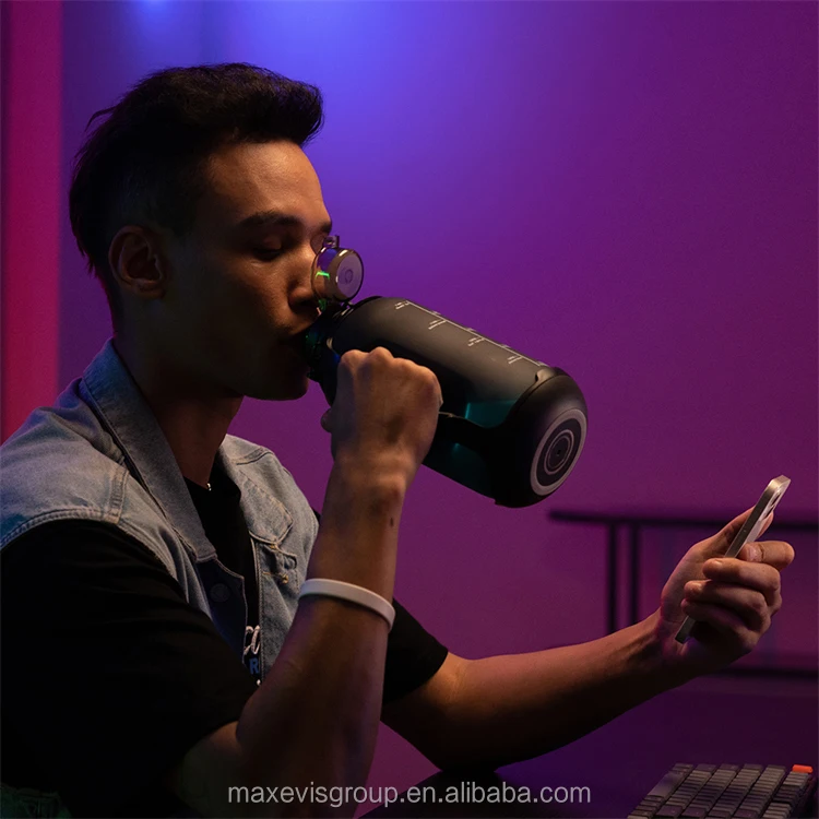 Smart Water Bottle with Hydration Reminders - BPA Free