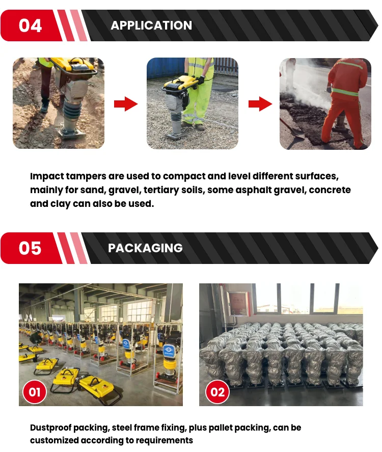 Honda Robin Engine Tamping Rammer Jumper Compactor Jumping Jack ...