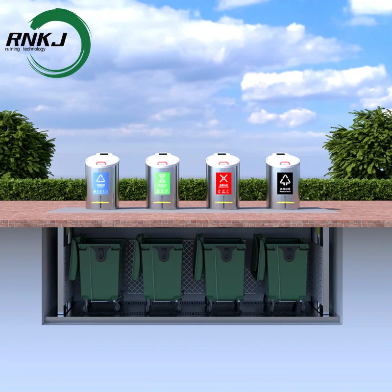 RNKJ Underground Waste Collection System Trash Disposal Recycling ...