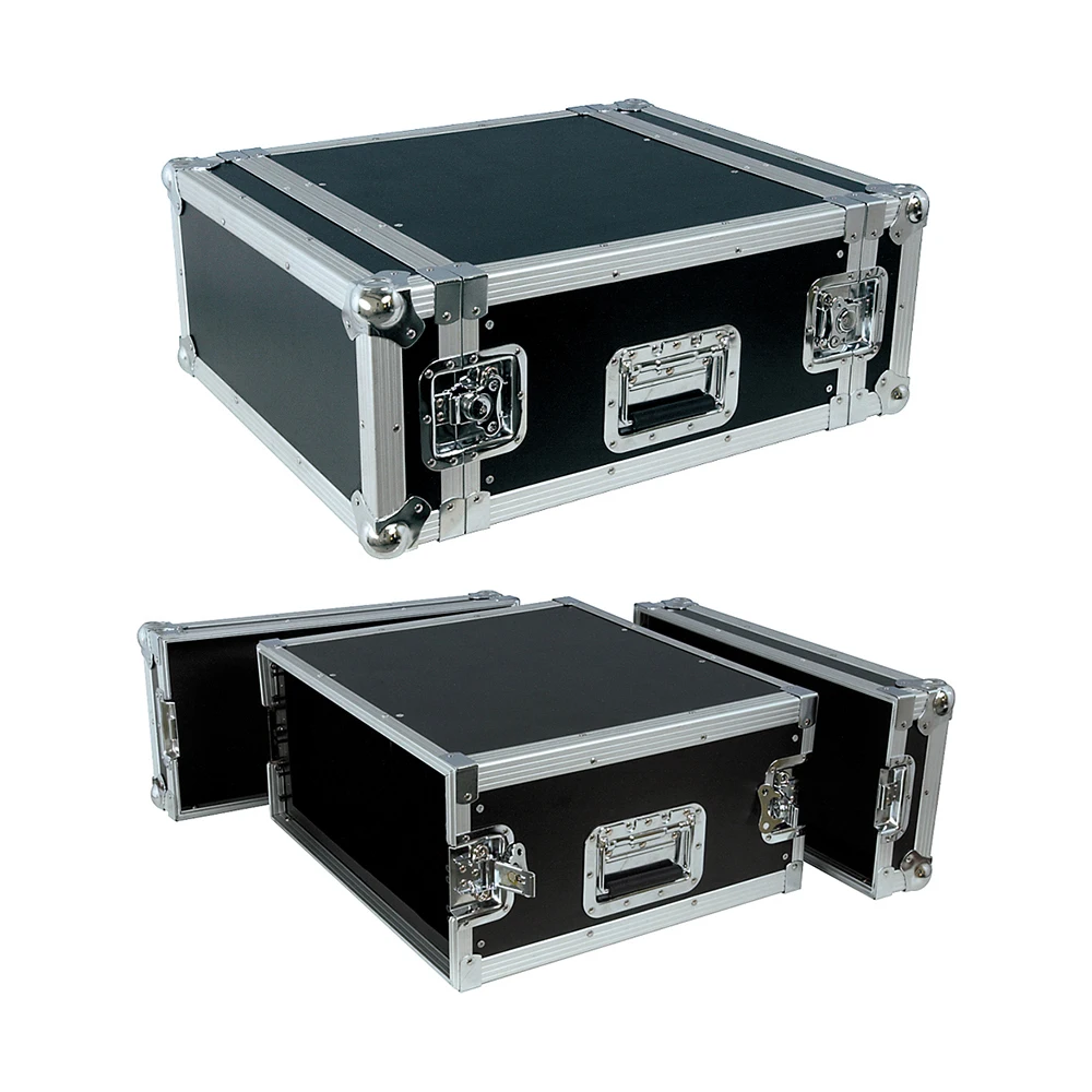 Hot Sale 3u Microphone Amplifier Rack Flight Case Front And Back Rails ...