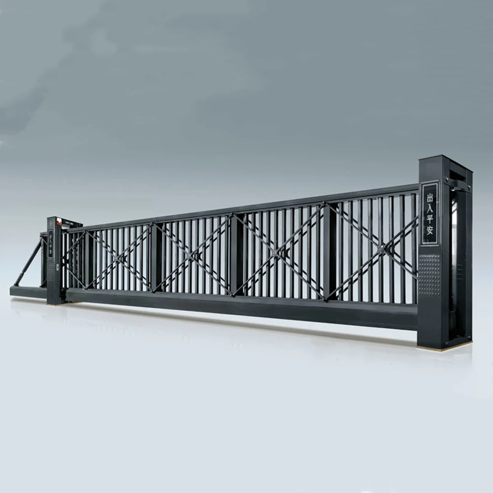 Aluminium Modern Gate - Secure & Stylish Retractable Fence