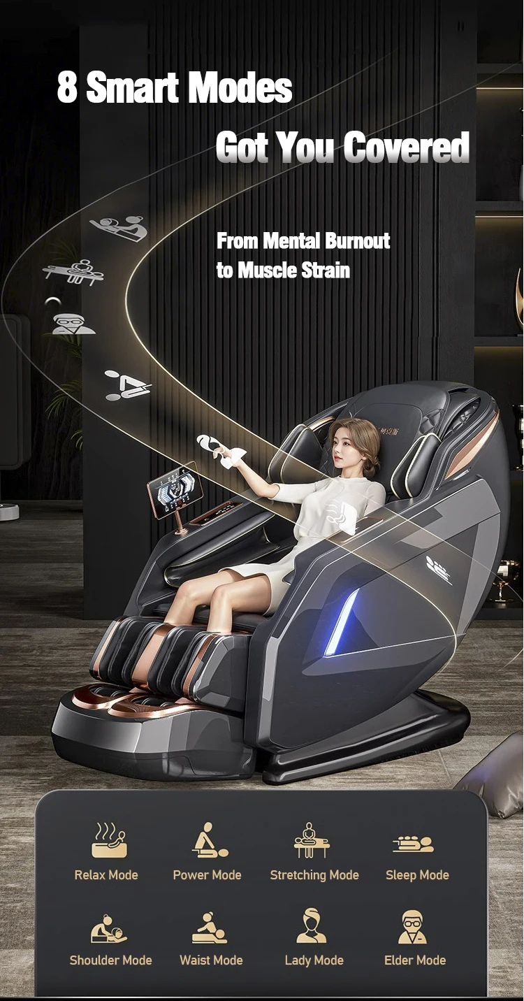 Fauteuil Massant Professionnel Human Touch Sillon Masajeador Automatic ...
