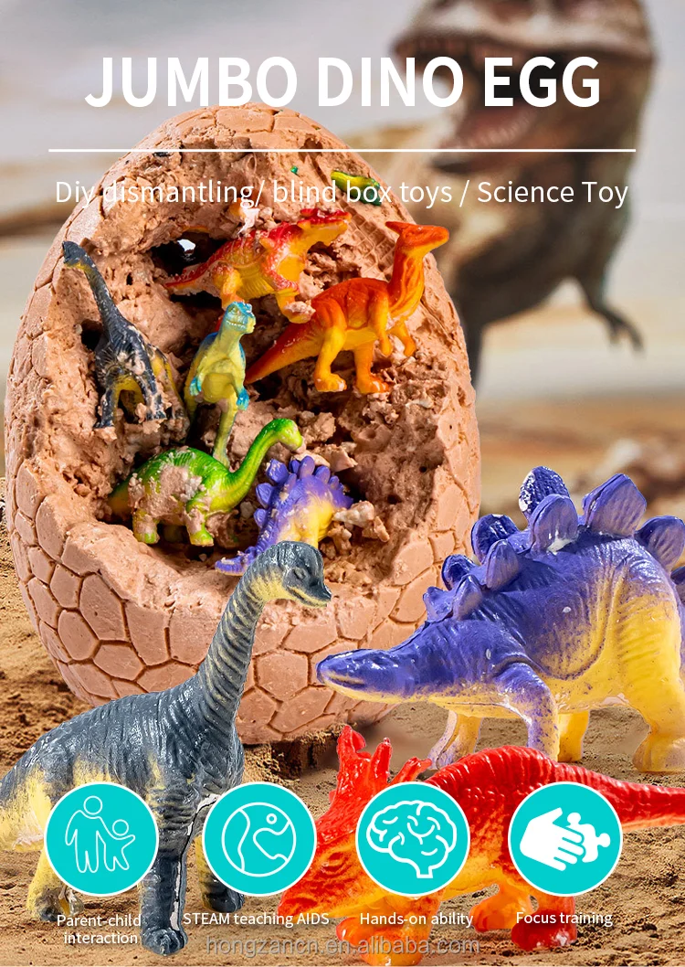 Educational Toys For Kids 2023 Hot Selling Dino Mage Egg Excavation ...