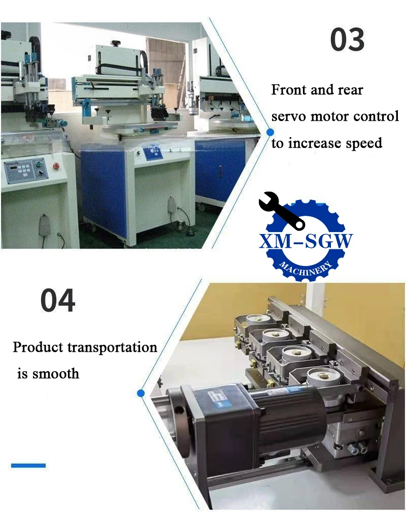 Custom Oblique Arm Serigraphy Machine for Corrugated Cardboard