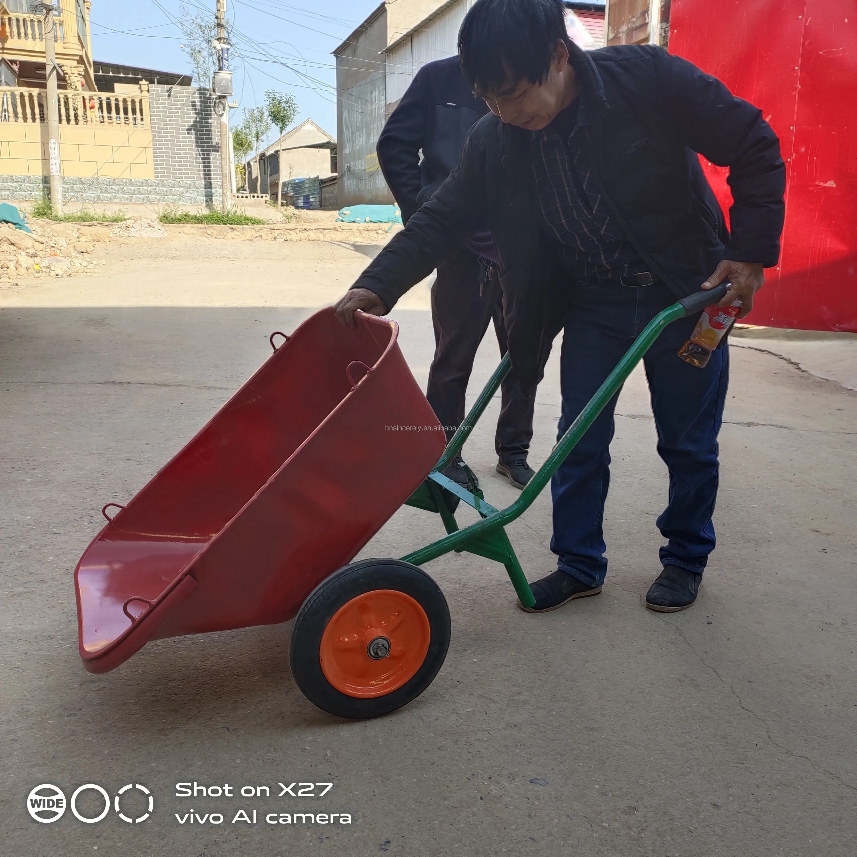Construction Concrete Heavy Duty Wheelbarrow 4.5 Cuft ,5 Cuft, 6 Cuft ...