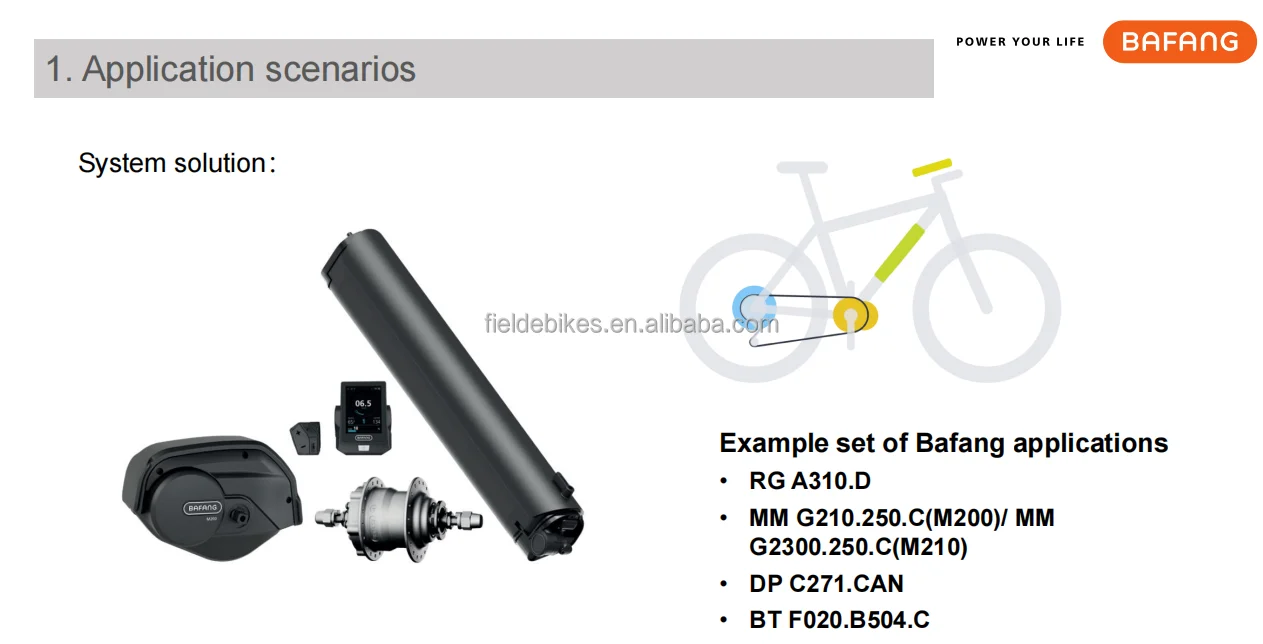 Bafang Gear Hub 3 Speed Auto-Shift for Mid Motor Kits
