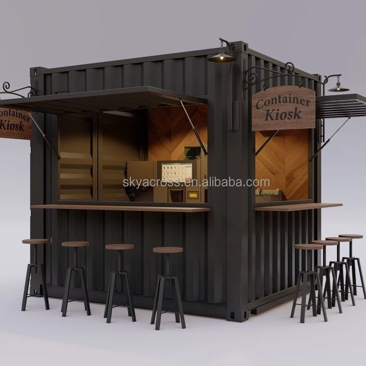 10 Foot Prefabricated House, Temporary Mobile Coffee Shop, Cheap House ...