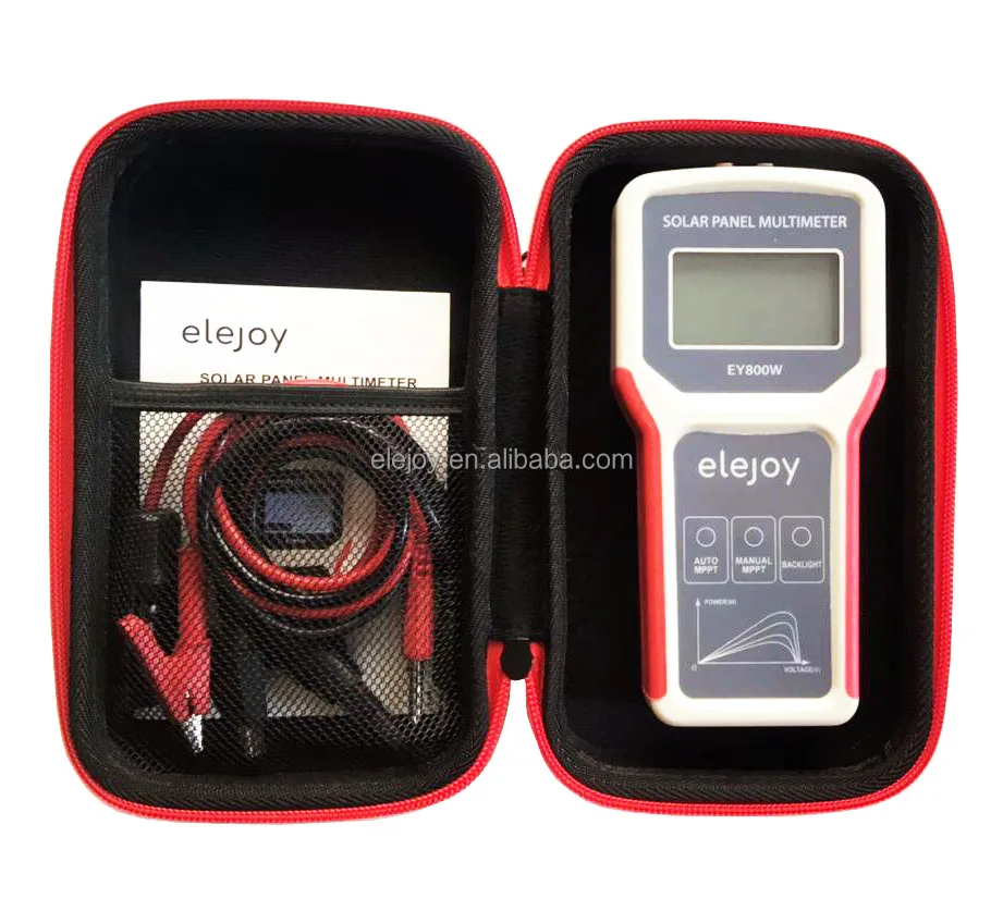 How to Test Solar Panels with a Multimeter - ELEJOY EY800W